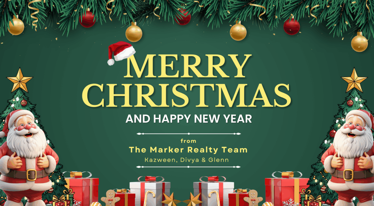 Merry Christmas and Happy New Year - Marker Realty
